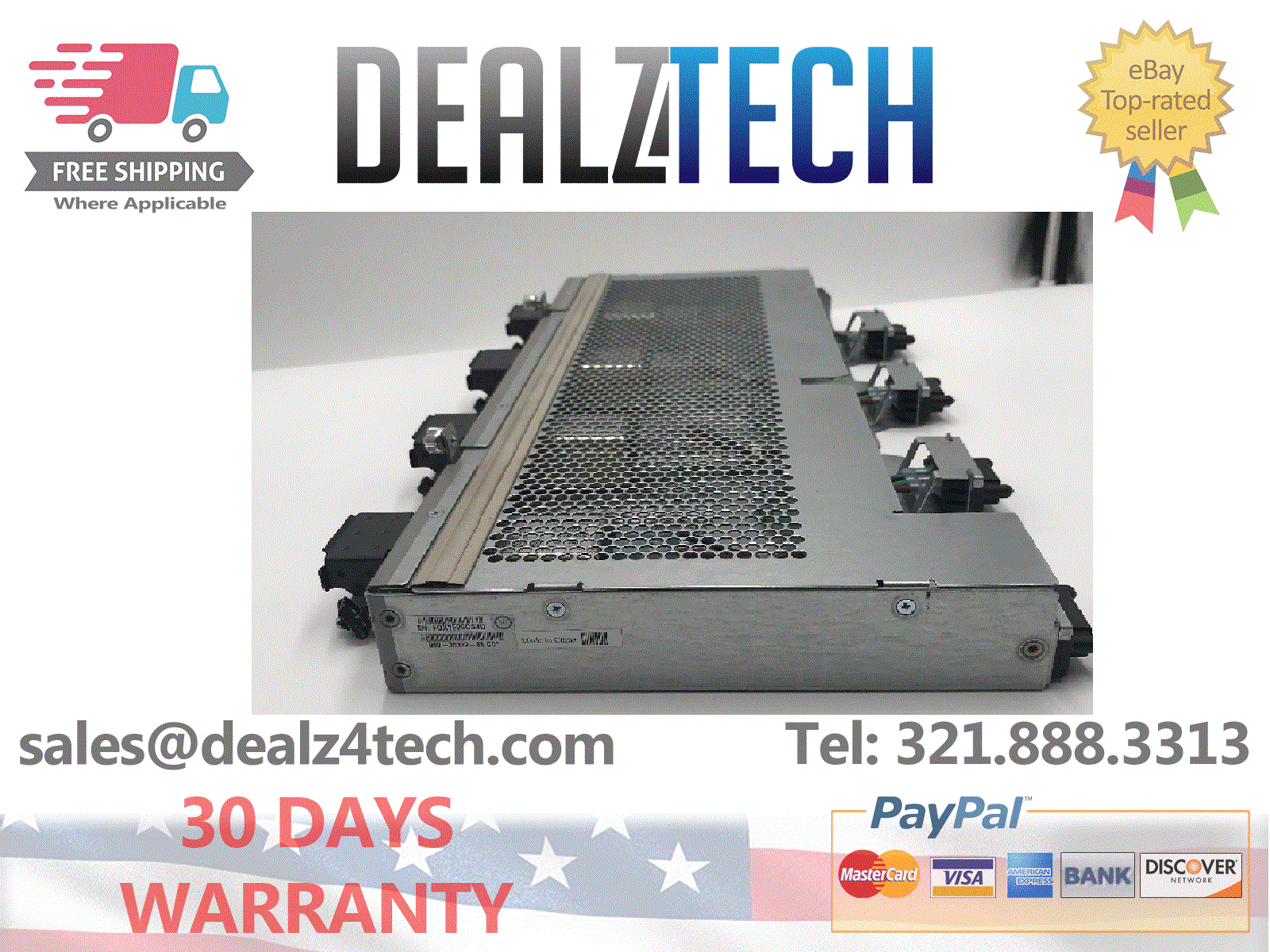 CISCO UCS 5108 BLADE SERVER POWER BACKPLANE 800-30322-01 FOR N20-PAC5 ...