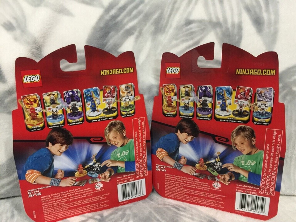 Lego Ninjago Kruncha And Wyplash Spinner Set 2174/2175 New Sealed | eBay