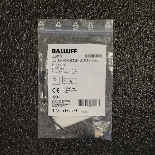Balluff BES01YA BES R04KC-PSC15B-EP00,13-GS49 **Brand New** | eBay