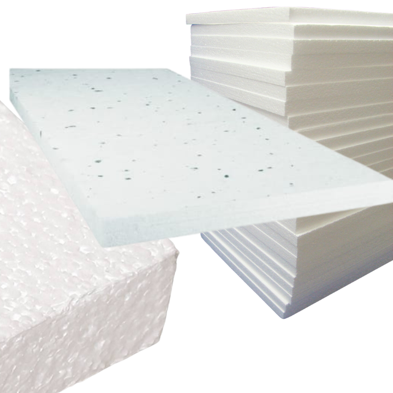 WHITE FOAM PACKING SHEETS ALL SIZES/ANY QTY POLYSTYRENE INSULATION ...
