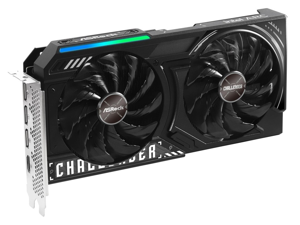 ASRock Intel Arc B580 Challenger 12GB OC Graphics Card, 2740 MHz GPU ...