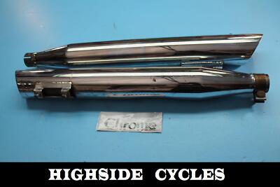 1442 13 HARLEY-DAVIDSON ROAD KING EXHAUST PIPE MUFFLER SLIP ON CAN ...