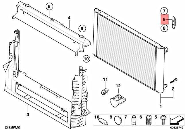 BMW 17117540680 Genuine OEM Factory Original Compensator for sale ...