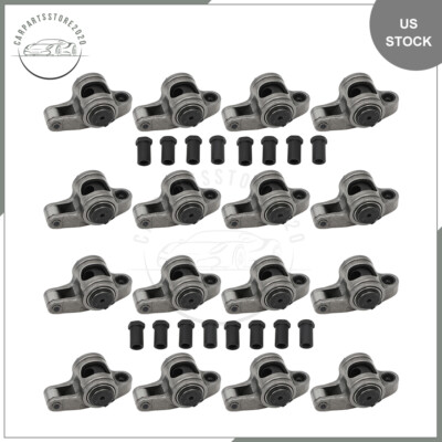 Stainless Steel Roller Rocker Arm For SBC 305 400 Small Block Chevy 1.5 ...