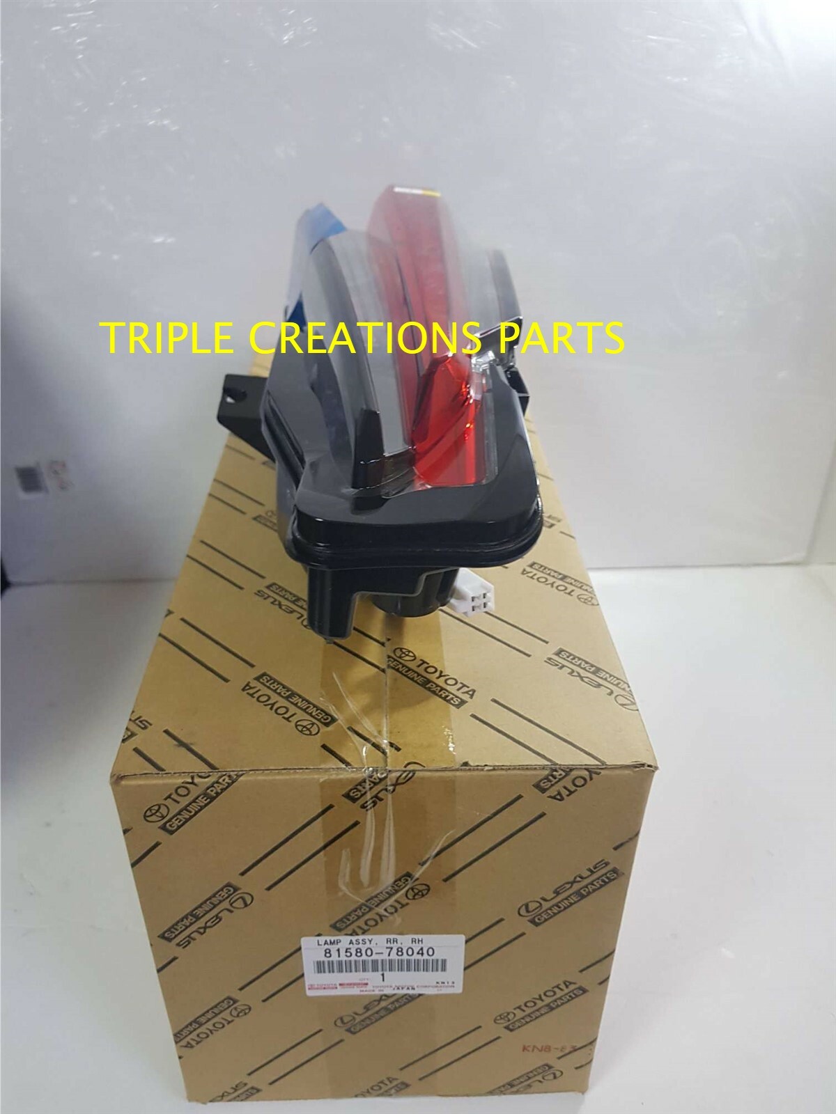 Toyota Lexus Genuine 8158078040 Lamp Assy Rr RH 81580-78040 OEM | eBay