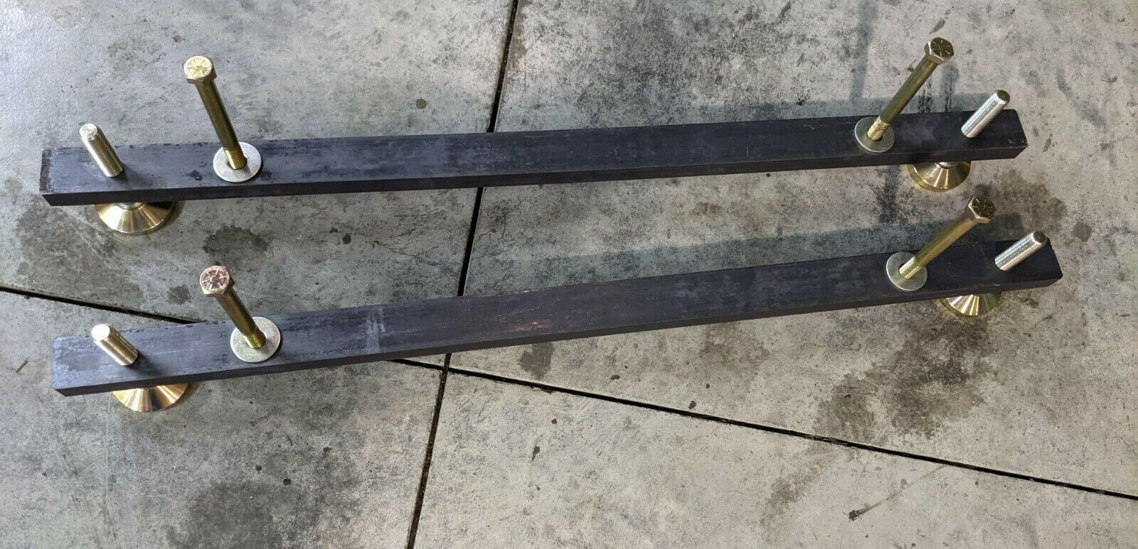 Knee Mill Leveling Feet Kit Support Bar Fits Bridgeport Series 1 ...