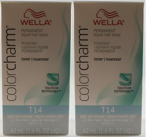 Wella Color Charm T14 Pale Ash Blonde (Pack of 2) | eBay