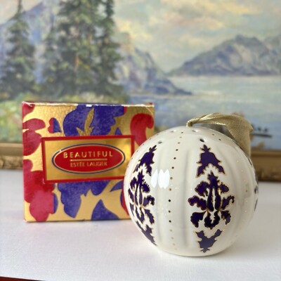Vintage Estee Lauder BEAUTIFUL Sachet Fragrance HANGING POMANDER BALL ...