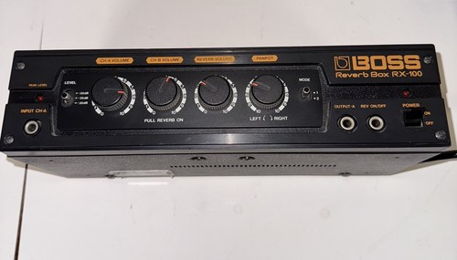 Boss RX-100, Reverb Box, Stereo and Mono Spring Reverb, Roland, Vintage ...