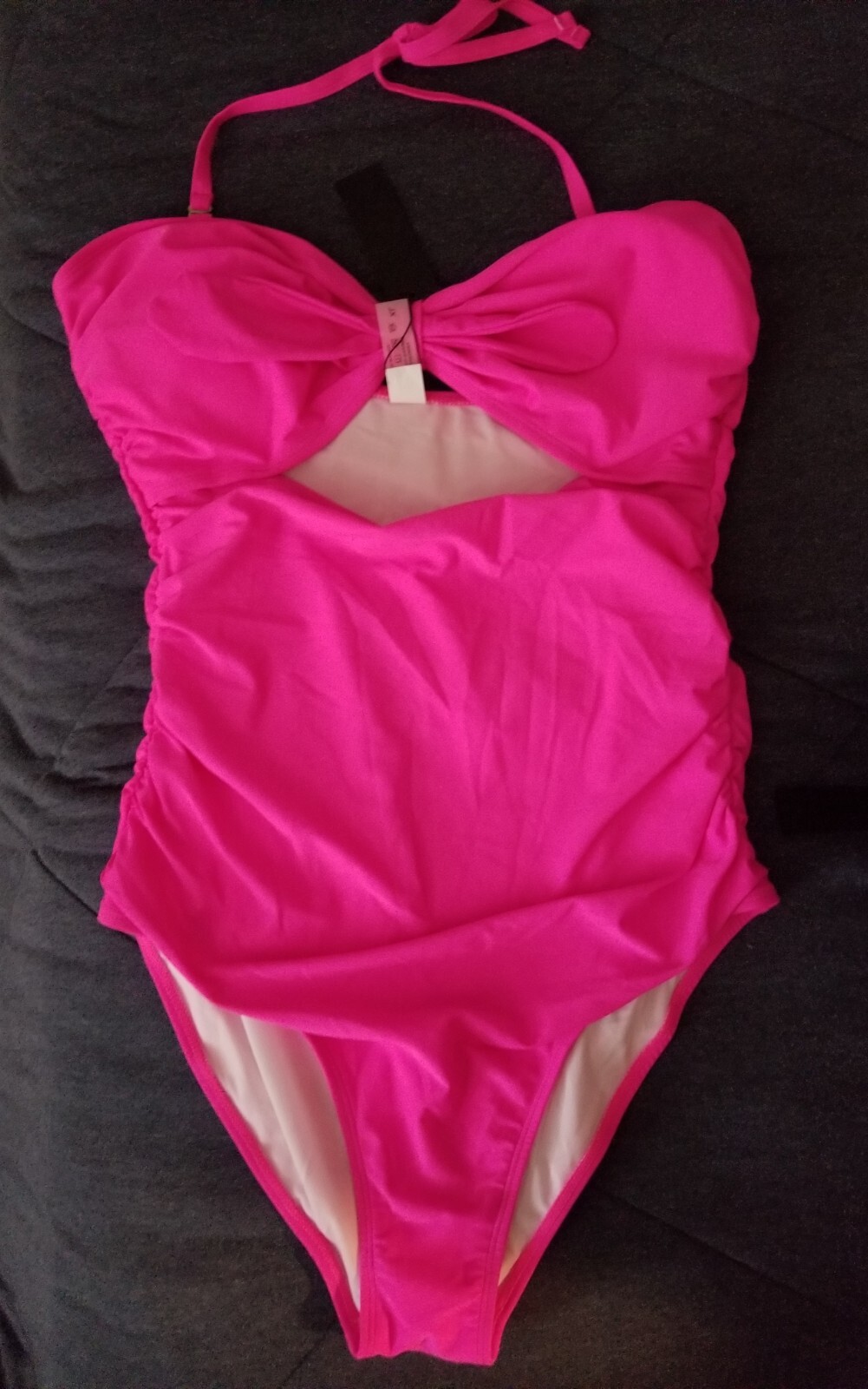 Women's Tempt Me Lined 1 pc Bathing Suit NEW WITH TAGS Keyhole Front SZ ...