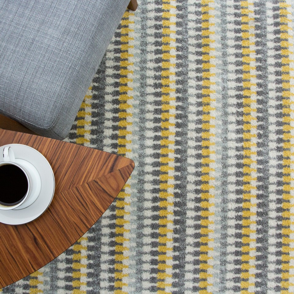 Ochre Mustard Yellow Gold Bright Large Area Rug Rugs for Living Room ...