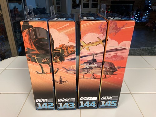GI Joe Dragonfly HasLab Wild Bill Rip Cord Glenda Crazy Legs Boxes ...