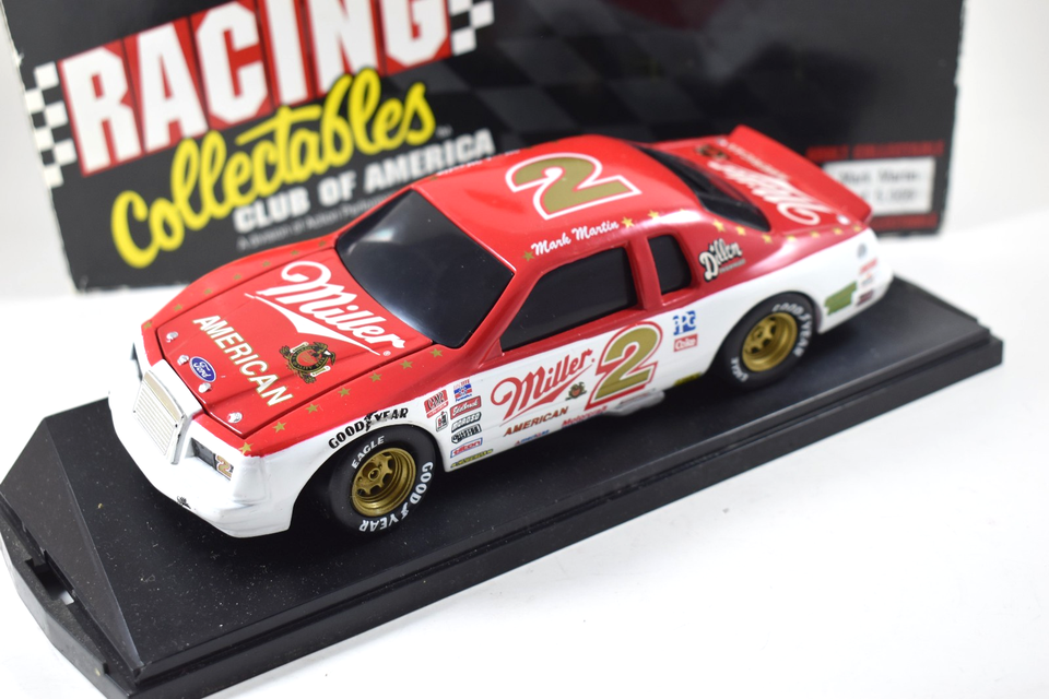 Mark Martin #2 Miller 1985 Ford Thunderbird BANK Action NASCAR 1/24 | eBay