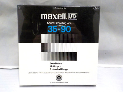 MAXELL UD SOUND AUDIO RECORDING TAPE 35-90 NEW IN SEALED BOX | eBay