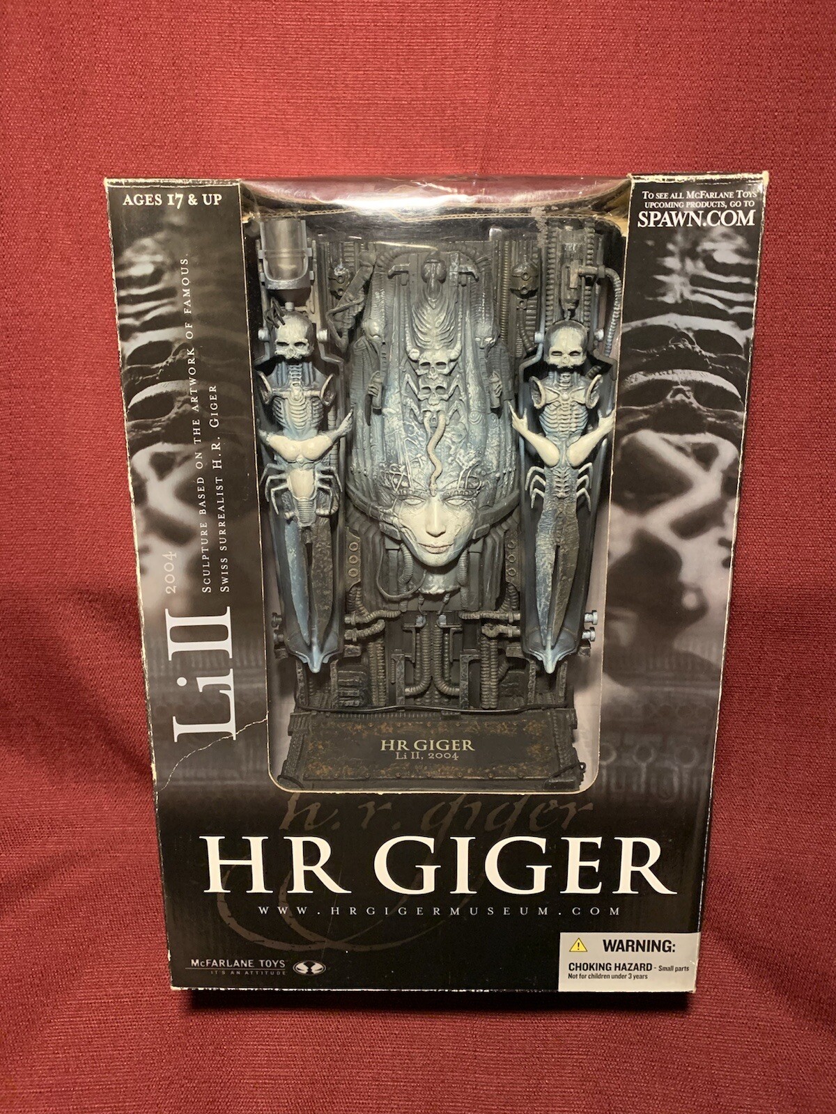 HR GIGER Li II McFarlane Toys 3D Sculpture Alien 2004 OPENED | eBay