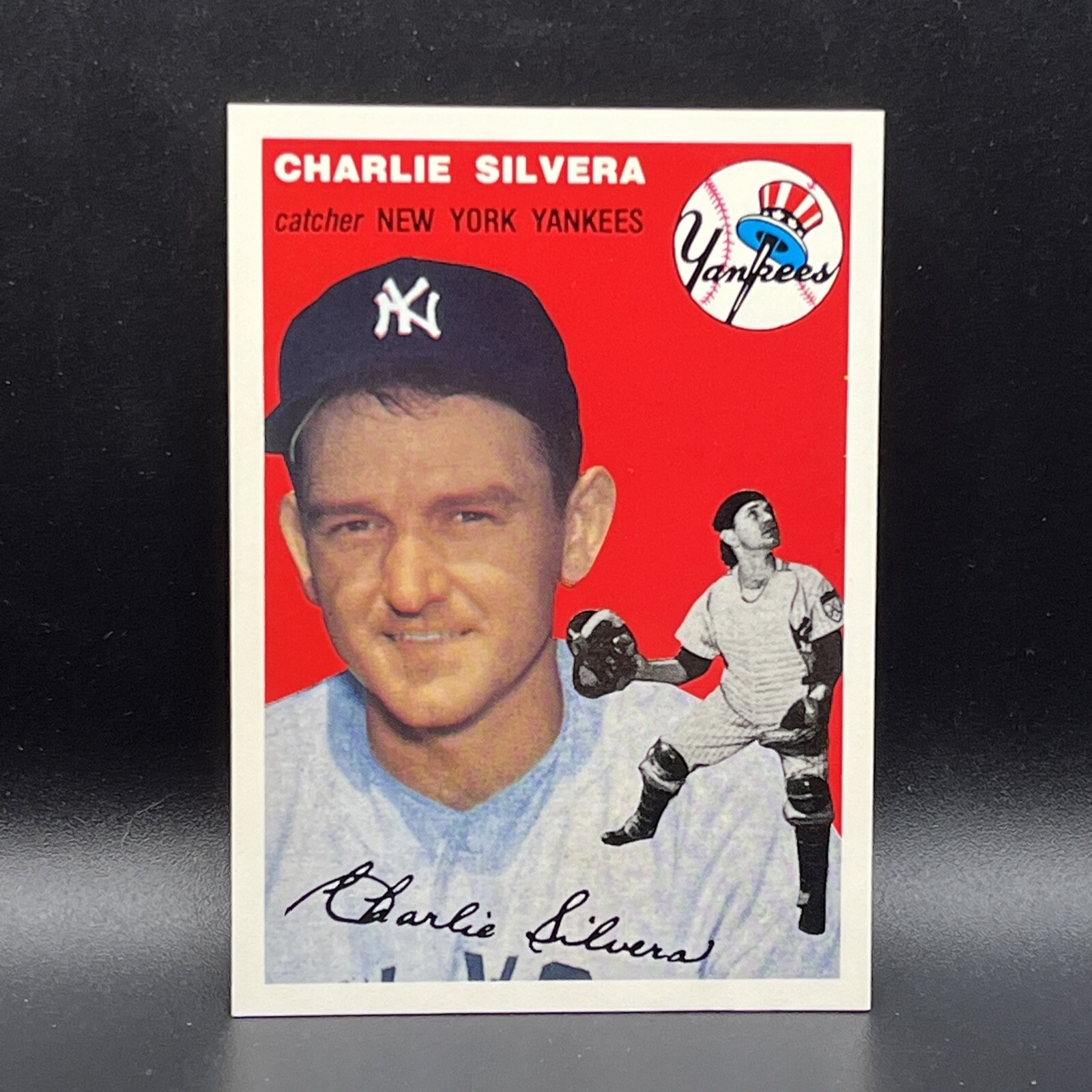 1994 Topps Archives The Ultimate 1954 Set - #96 Charlie Silvera | eBay