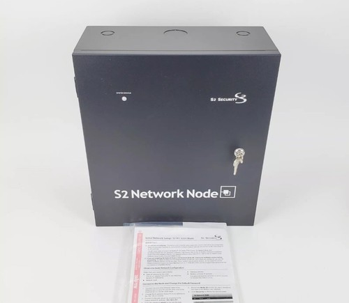 NOB Lenel S2 Network Node Access Control Security Box w/ Keys S2-NN-E2R ...