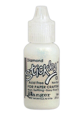 Ranger Stickles Glitter Glue 0.5oz - Diamond | eBay