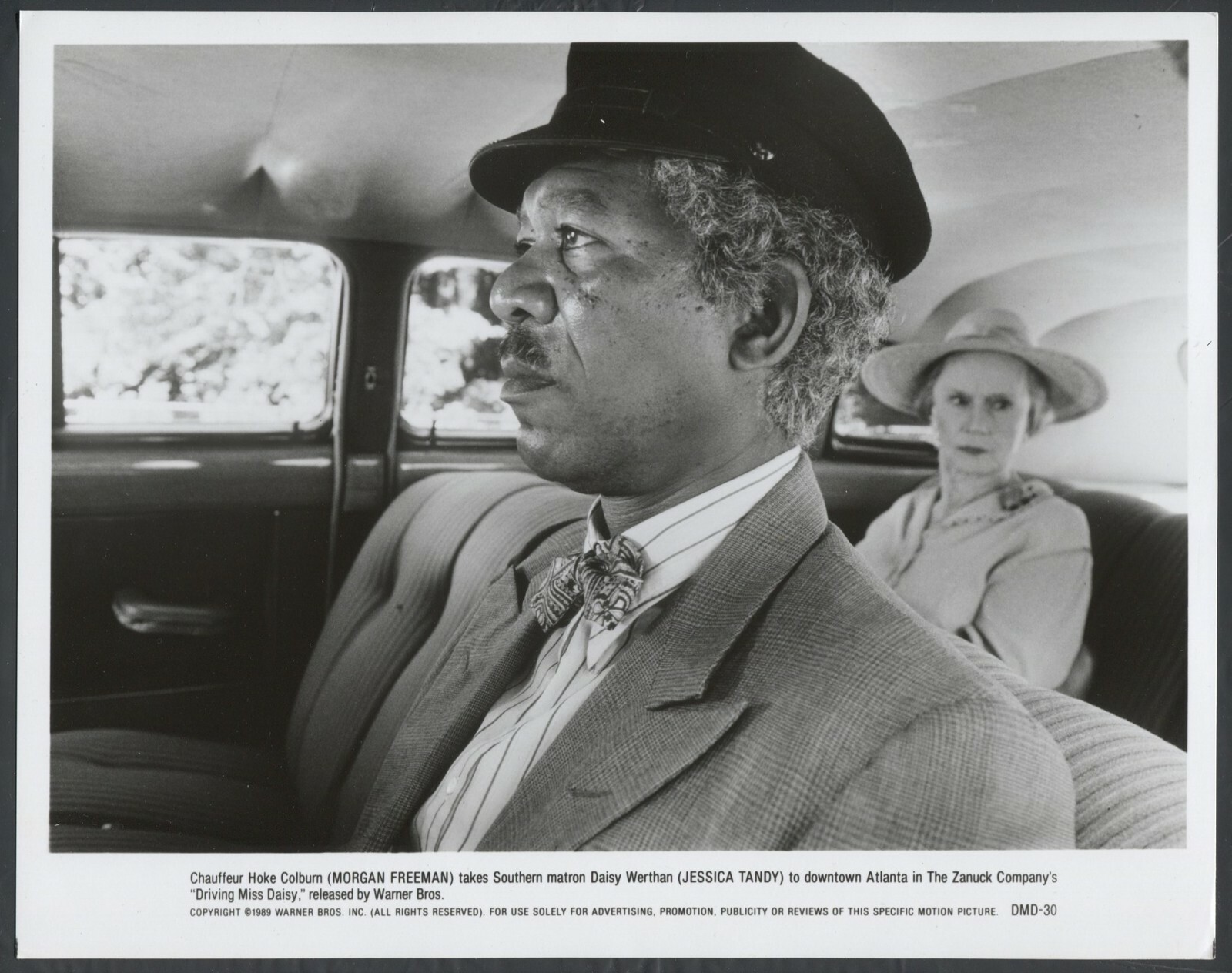 MORGAN FREEMAN JESSICA TANDY in Driving Miss Daisy '89 CAR BOW TIE | eBay