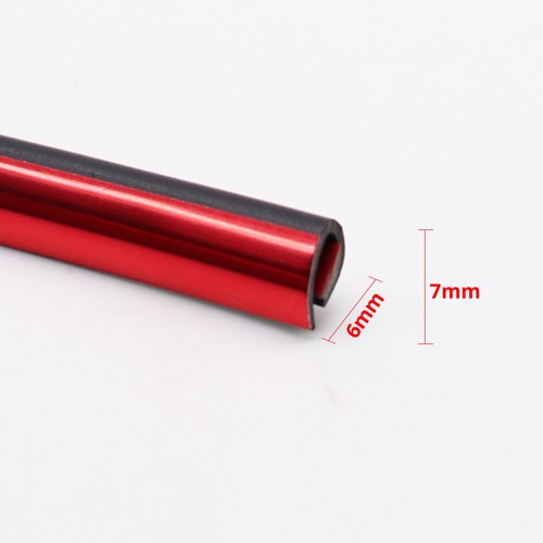 5M Red Seal Strip Car Door U Shape Protector Edge Anti-collision ...