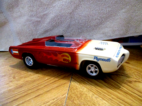 AMT Plymouth Barracuda FIREBALL 500 Model Kit GEORGE BARRIS | eBay
