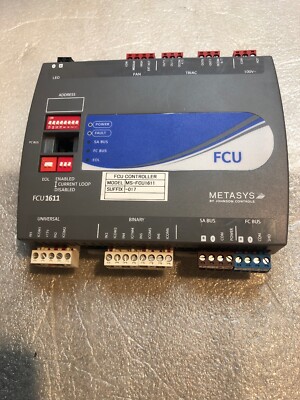 FCU1611 Johnson Controls METASYS MS-FCU1611-0, Fan Coil Unit Controller ...