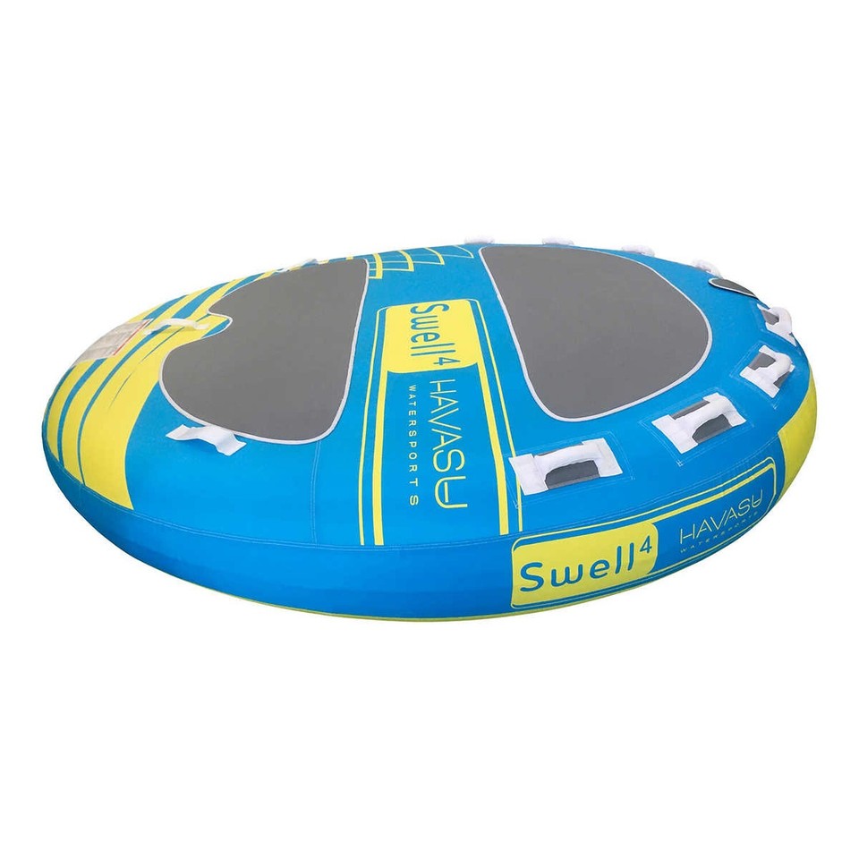 BOAT TUBE FOR WATER TUBING 4 FOUR PERSON TOWABLE TUBE FOR BOATING TOW ...