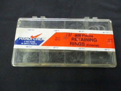 Handi-Chek Stock# 98-405 New Retaining Rings (Partial Kit) Qty 141 | eBay