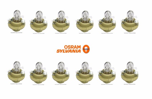 Set of 12 OSRAM SYLVANIA 12V-1.5W Bulbs 910141 000000 FOR Mercedes ...