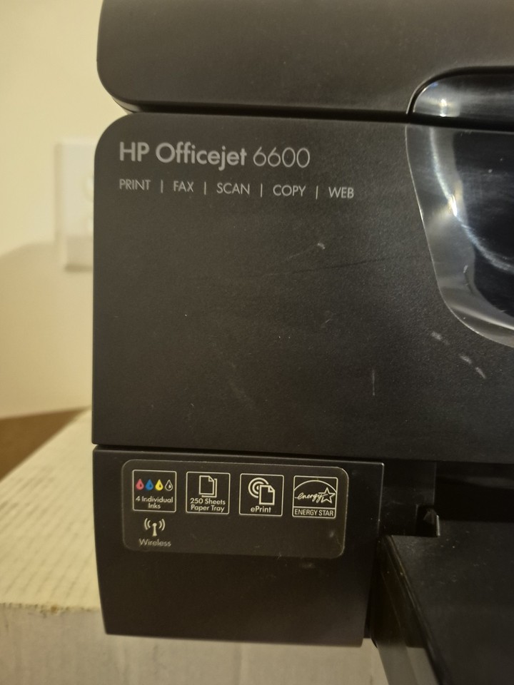 HP Officejet 6600 All-In-One Inkjet Printer Tested | eBay