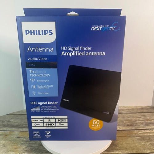 PHILIPS Antenna HD Signal Finder Amplified TV Antenna | eBay