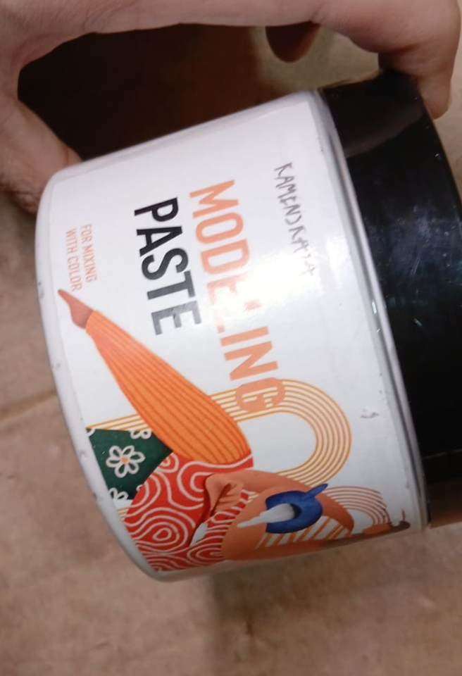 Texture Paste - Modeling Paste Acrylic Medium - Dense White, 16.9 fl oz ...