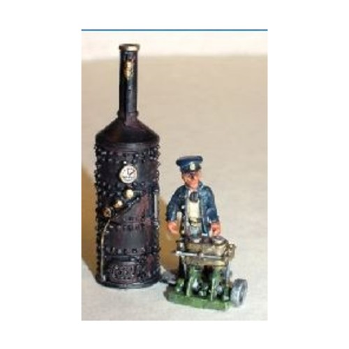 Reviresco Historical Mini 28mm Vertical Boiler and Steam Engine Kit ...