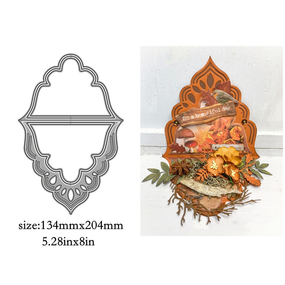 3D Fold Card Metal Cutting Dies Embossing Stencils Album Scrapbook Paper Crafts | eBay