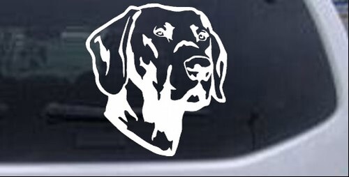 Labrador Retriever Car or Truck Window Laptop Decal Sticker | eBay