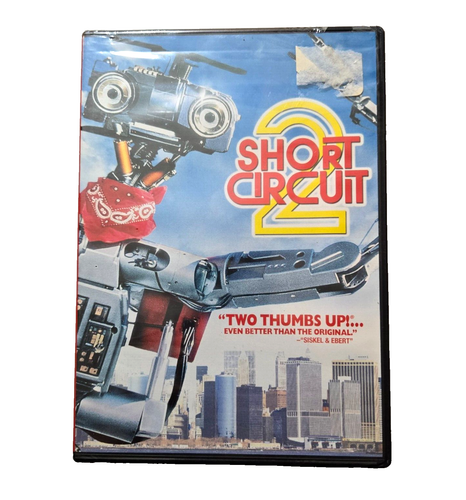 Short Circuit 2 DVD 1988 WS Fisher Stevens Michael McKean Cynthis Gibb ...
