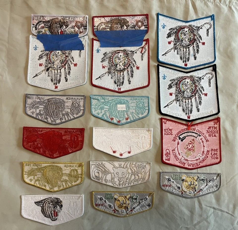 BSA OA Tukarica Lodge Flaps And Flap Sets | eBay