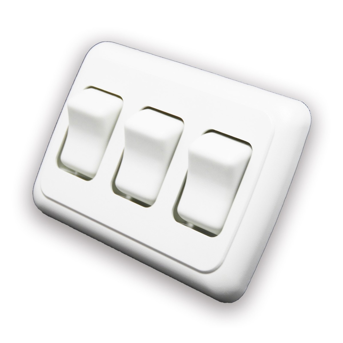 Travel Trailer Light Switches White LED 12V RV Camper Trailer Porch
