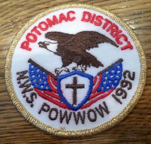 Royal Ranger Uniform Patch Potomac District Pow Wow 1992 N.W.S. Eagle ...
