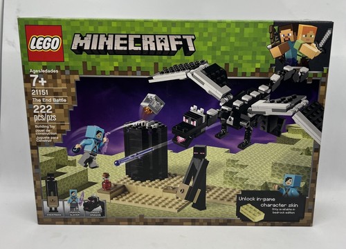 LEGO 21151 MINECRAFT The End Battle 222 pcs Sealed Brand NEW 2019 ...