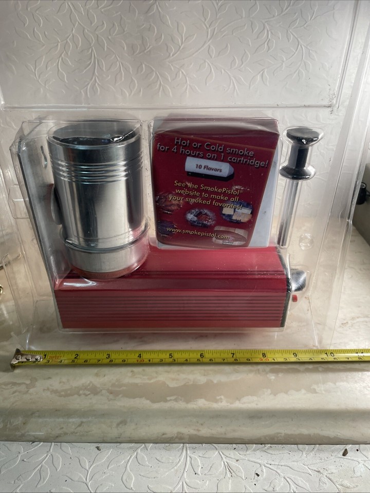 Smoke Pistol BBQ Real Wood Smoke Generator System for Grill or Smoker ...