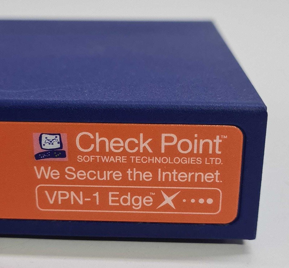 CheckPoint VPN-1 UTM Edge X Internet Security Appliance SBX-166LHGE-5 ...