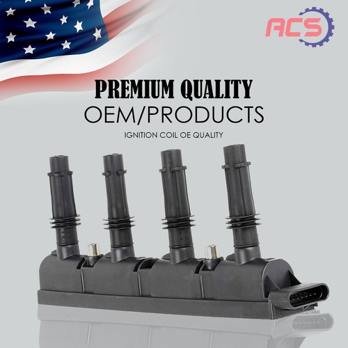 New Ignition Coil for Chevrolet Cruze Sonic Trax 1.4L Turbo 2013 2014 ...