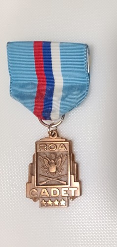 US NATIONAL DEFENSE MEDAL & ROTC ROA CADET FOUR STAR MEDALS | eBay