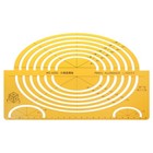 Resin Flow Chart Symbol Drafting Template Ruler Stencil Measuring Tool ...