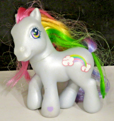 My Little Pony MLP G3 Rainbow Dash V1 2002 Magnetic Hoof | eBay