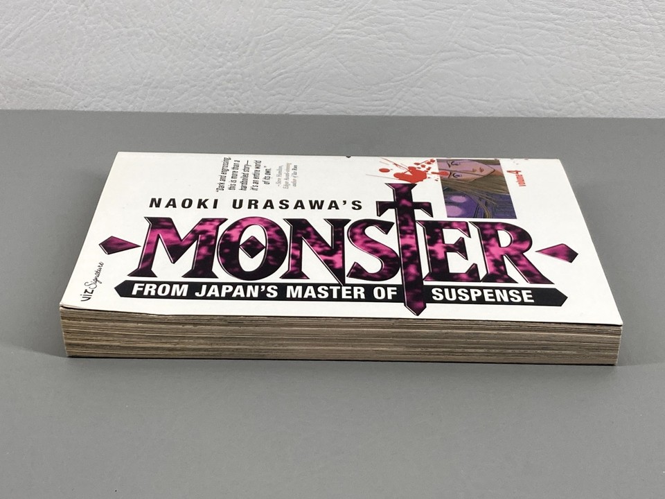 Naoki Urasawa Monster Volume 4 Manga English Viz Media Graphic Novel | eBay