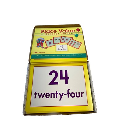 A Beka Book Arithmetic Place Value Concept Cards Complete in Box | eBay