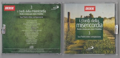Cd I CANTI DELLA MISERICORDIA 3 San Paolo Credere 2016 Frisina Gen ...