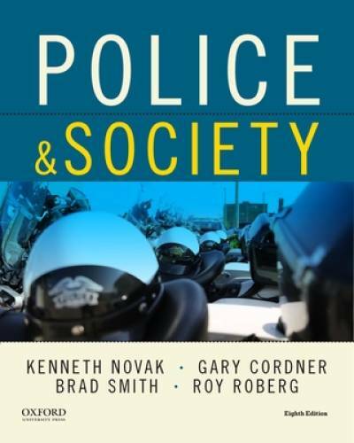 Police & Society - Paperback By Novak, Kenneth - GOOD 9780190940805| eBay